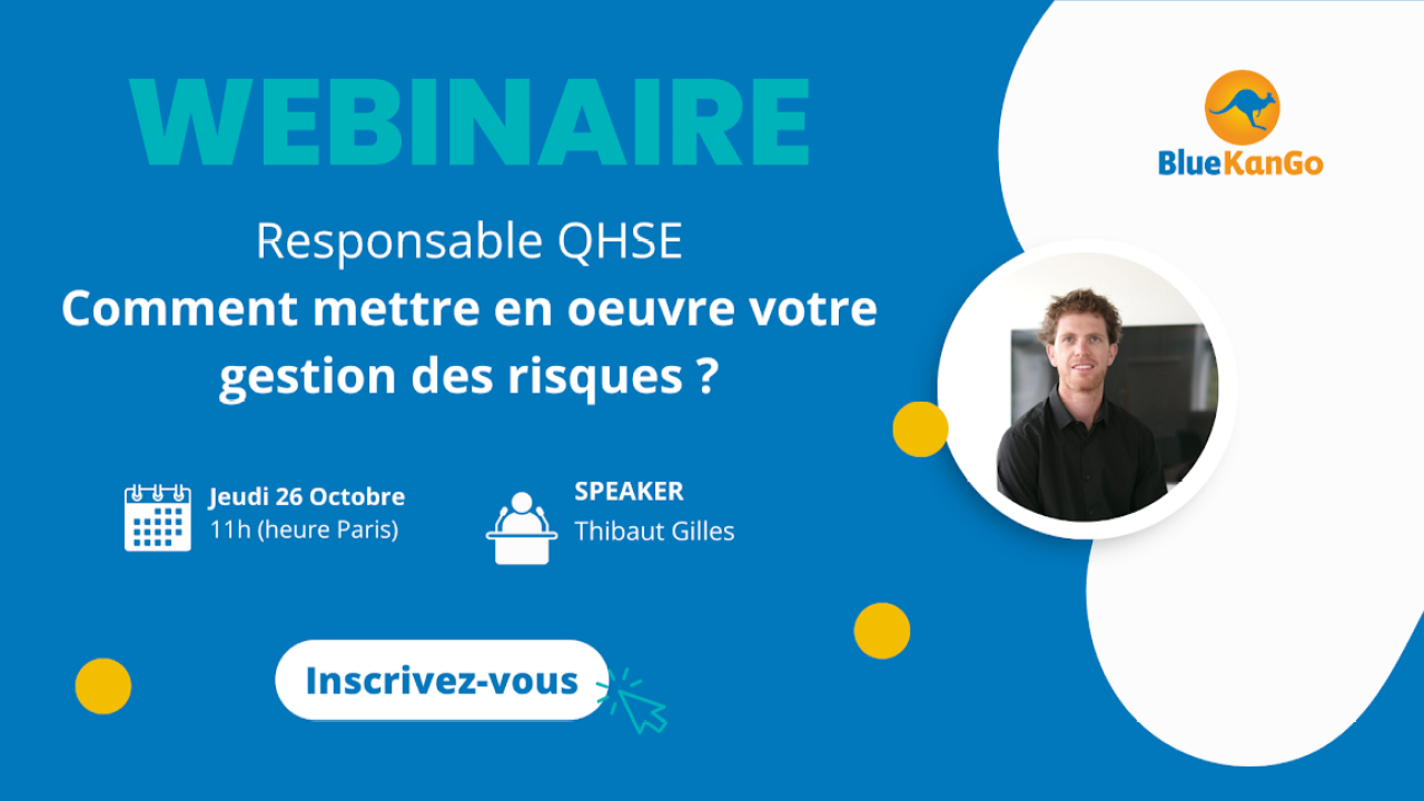 Webinaire : Responsable QHSE : comment mettre en œuvre votre gestion des risques ? - Webinaires.net