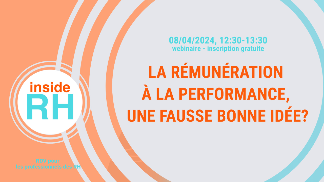 Webinaire : Inside RH rémunération à la performance - Webinaires.net