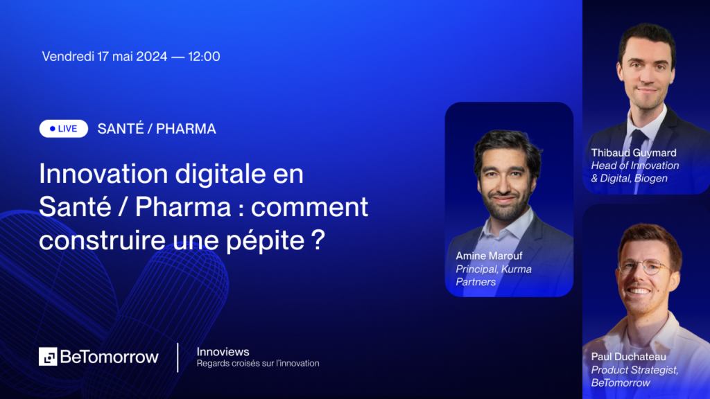 Webinaire : Innovation digitale en Santé / Pharma : comment construire ...