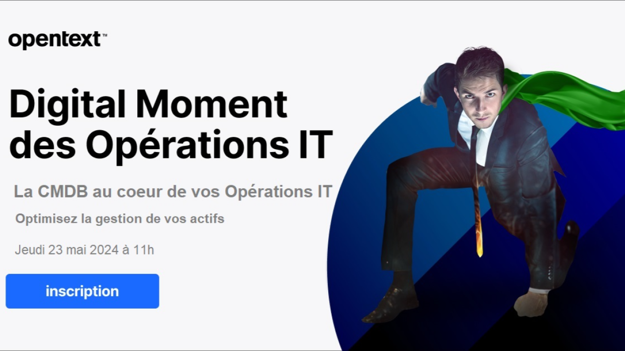Webinaire : Digital Moment ITOM : la CMDB au cœur de votre IT, Asset ...