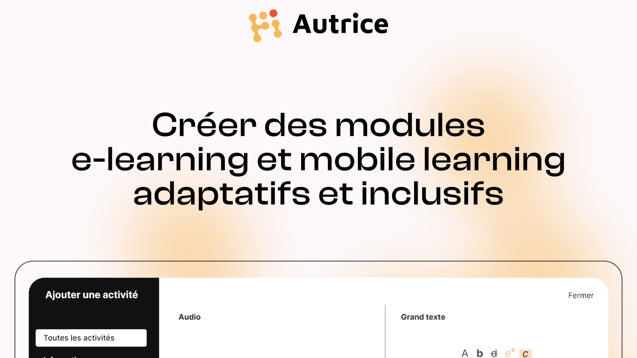 Webinaire : Présentation de la nouvelle solution Autrice.ai ...