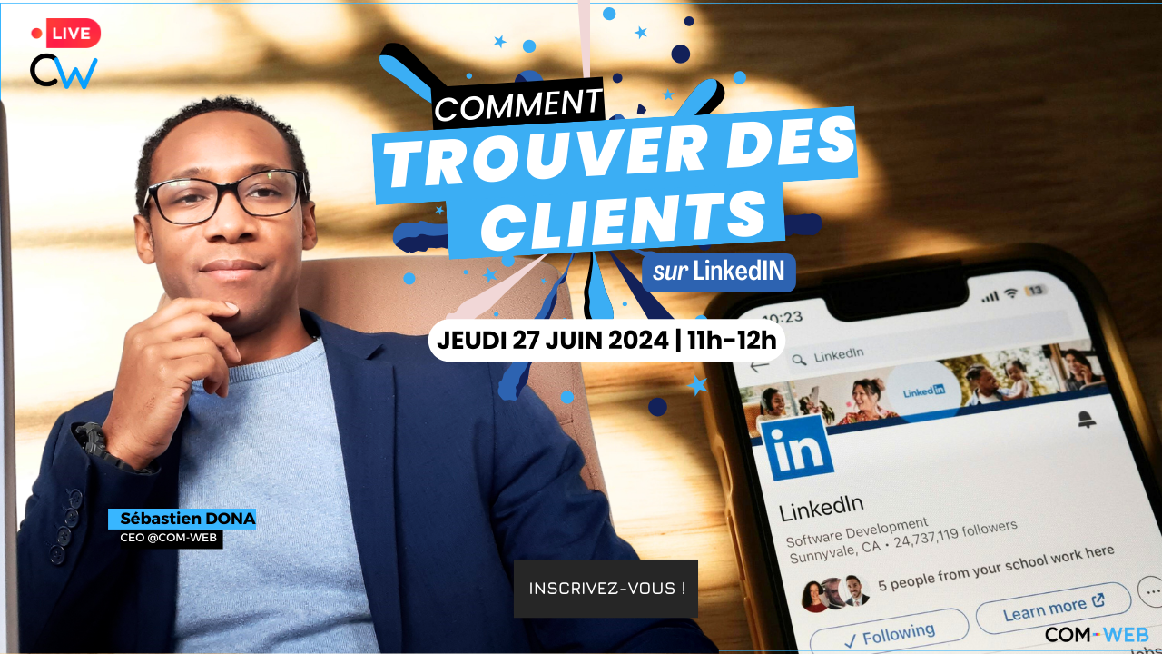 Webinaire : Trouver des clients sur LinkedIn - Webinaires.net