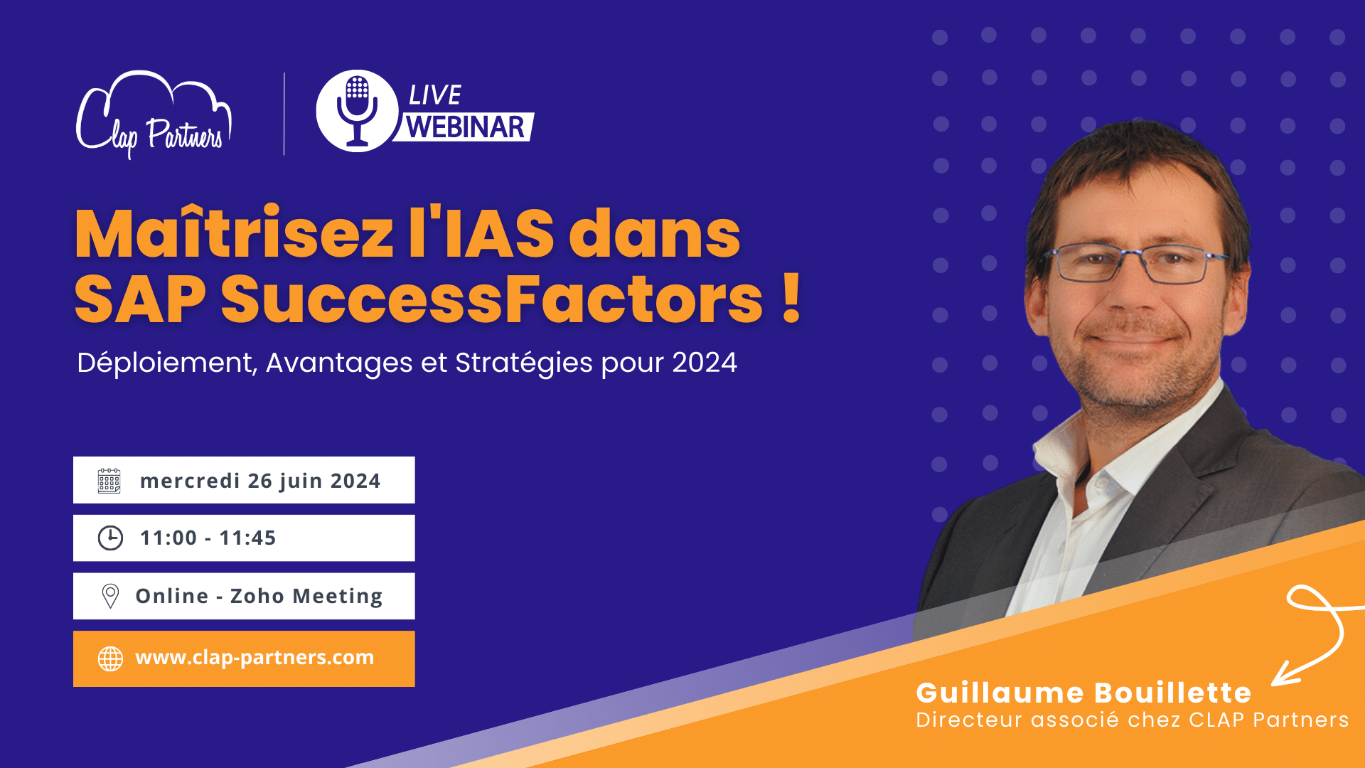 Webinaire : Maîtrisez l'IAS dans SAP SuccessFactors ! - Webinaires.net