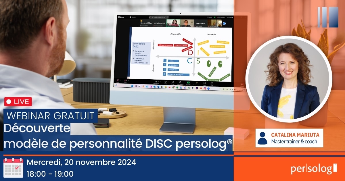 Webinaire : Découverte DISC persolog - Webinaires.net