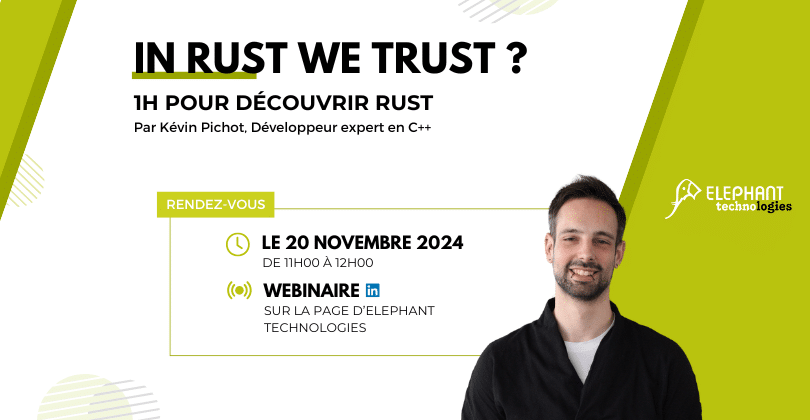 Webinaire : In Rust We Trust ? Apprendre à utiliser Rust en seulement une heure - Webinaires.net