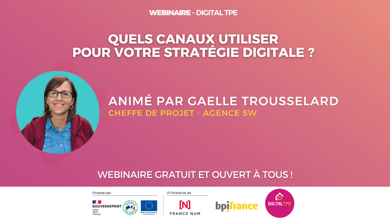 Webinaire : Quels canaux utiliser pour votre stratégie digitale ...